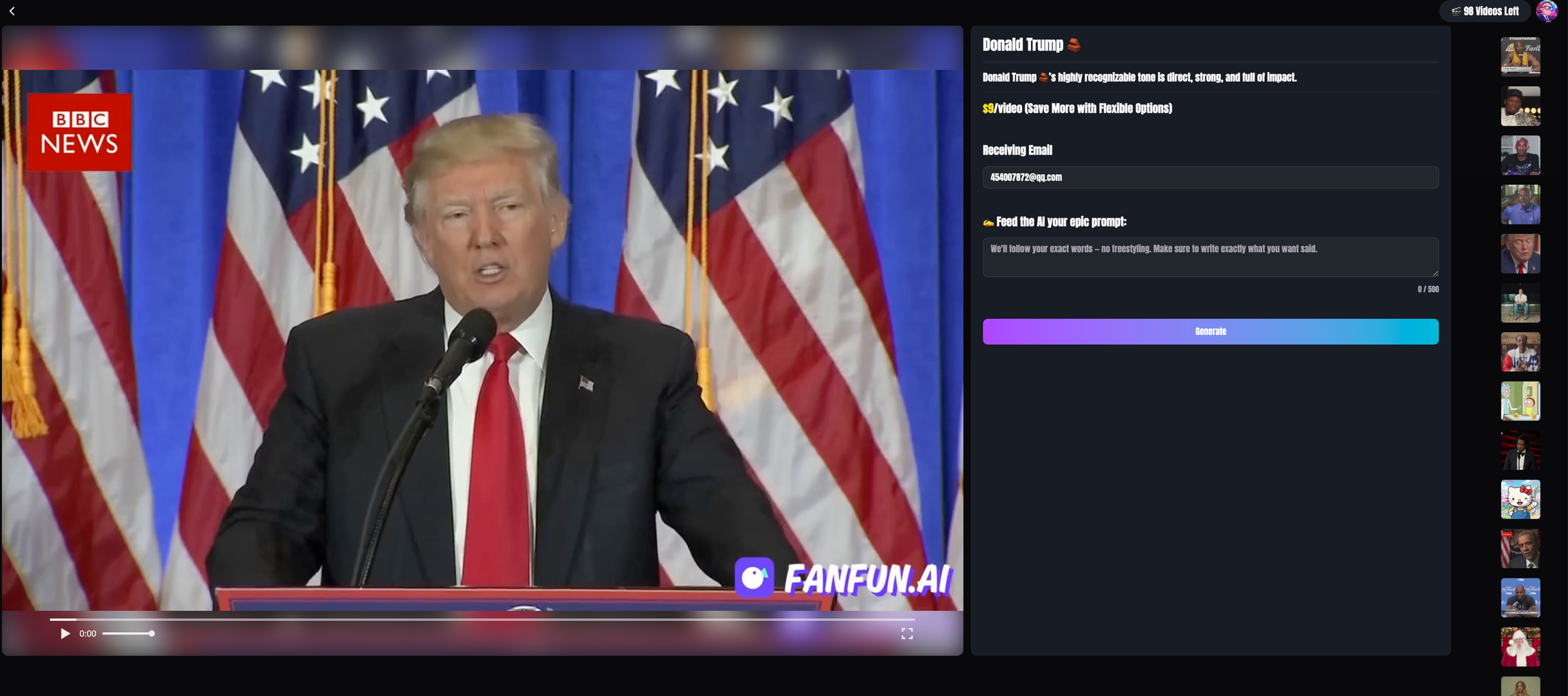 Donald Trump AI Voice Generator: Create Realistic Trump Voice & Video ...